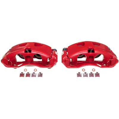 Power Stop S5404 Performance Floating Front Brake Calipers for 12-17 ...