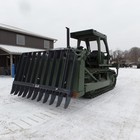 Dozer blade root rake, 10 FT wide, 2200 lbs steel NEW, USA Attachments ...