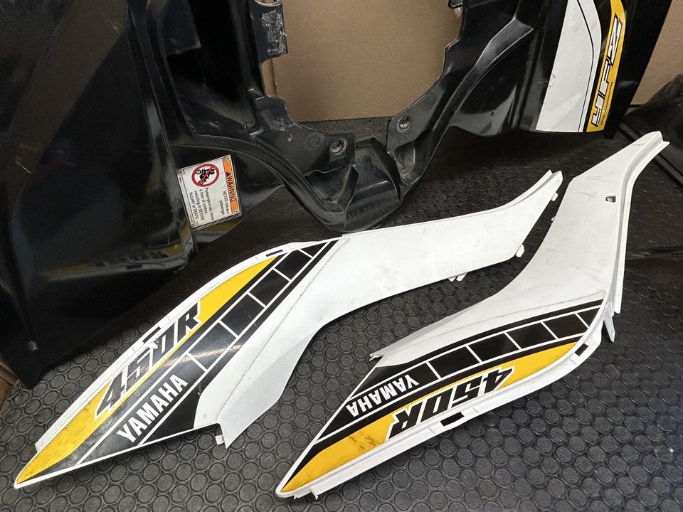 14-25 Yamaha YFZ450R FENDERS PLASTICS FRONT REAR SIDE YFZ 450R 🔥 ...