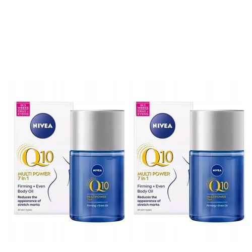 NIVEA Q10 Multi Power 7 in 1 Firming Body Oil 2 x 100 ml | eBay