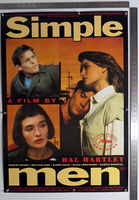 SIMPLE MEN Robert John Burke CRIME COMEDY HAL HARTLEY AUS 1SHT ROLLED ...