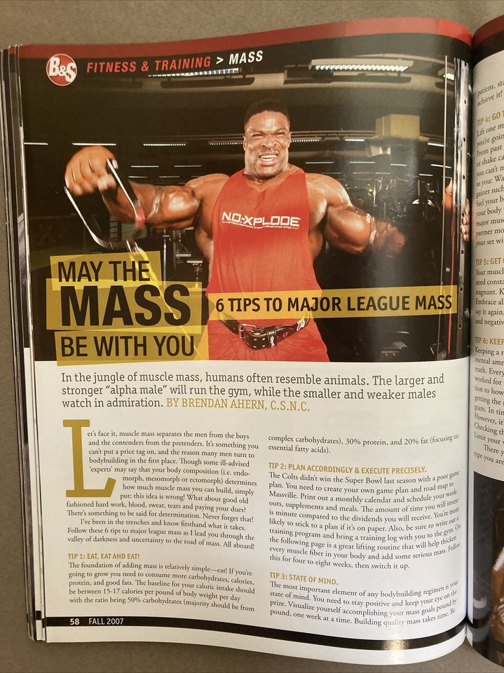 Body & Style Bodybuilding Magazine / Ronnie Coleman + Monica Brant ...