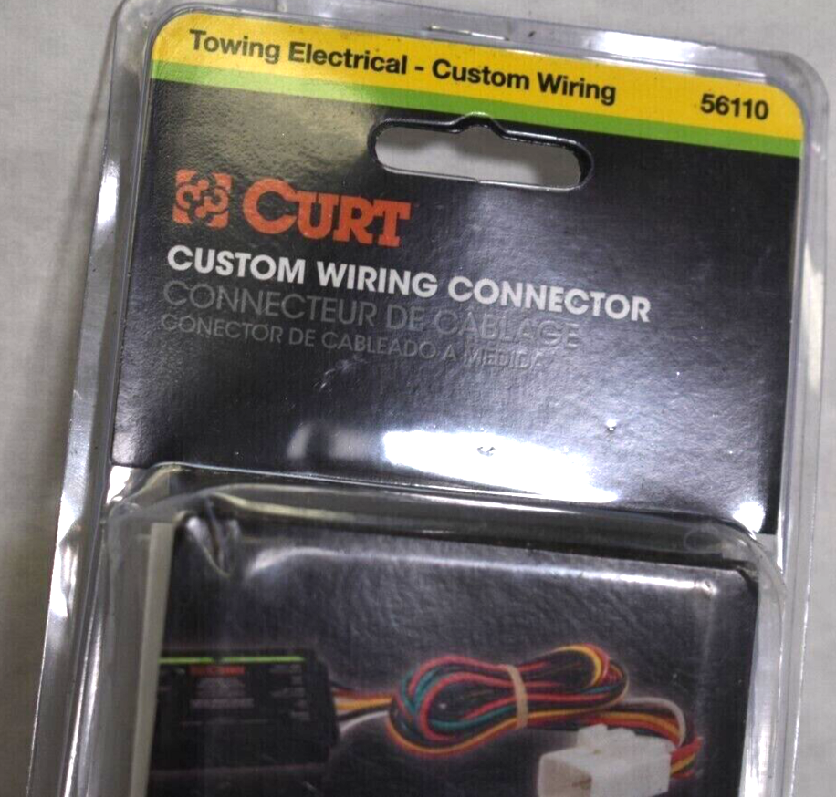Trailer Hitch Tow Towing T-Connector Wiring Connection Kit Curt 56110 ...