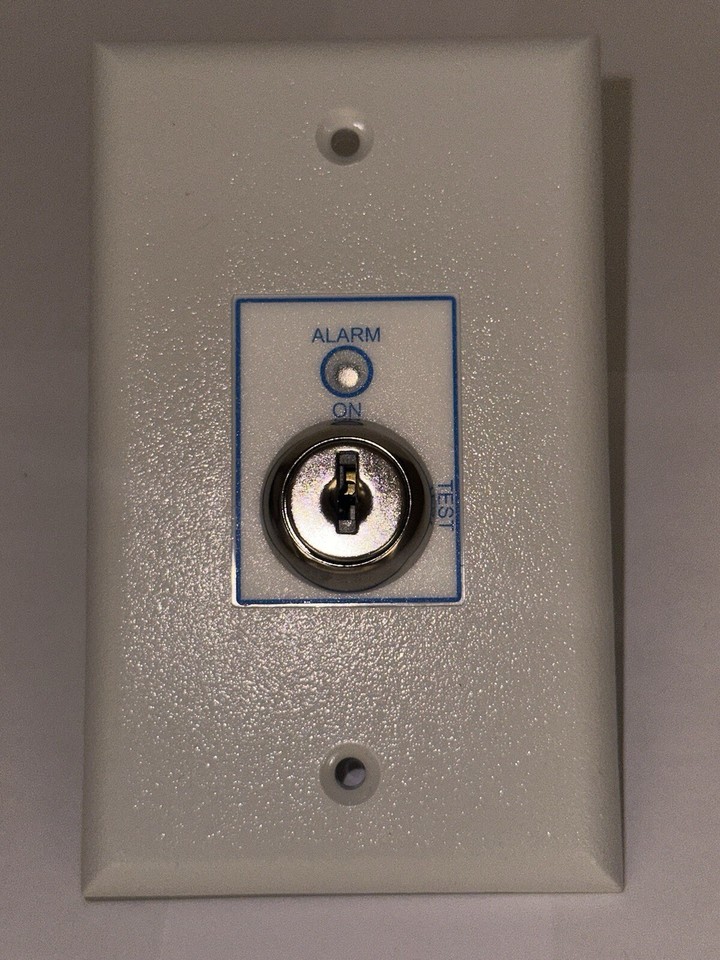 Edwards EST SD-TRK Remote Test/Reset Switch With Keys New And Unused | eBay