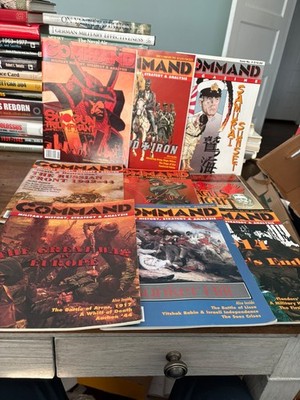 86 COMMAND: LOT OF 9 ‘COMMAND’ MAGAZINES LN | eBay