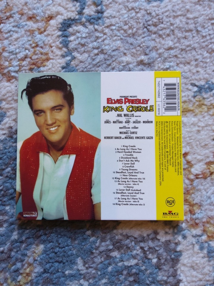 Elvis Presley King Creole Rare Digipack CD | eBay