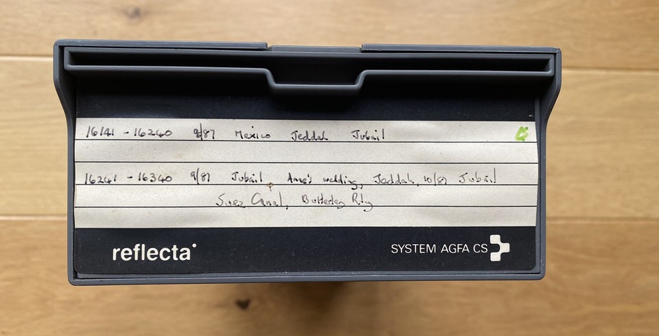 REFLECTA AGFA CS SYSTEM 2/100 (200) SLIDE PROJECTOR CASSETTE TRAYS ...