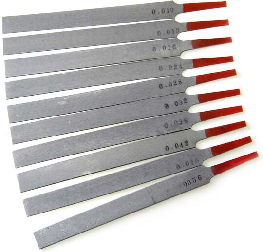 HOSCO TL-NF10 Luthiers Nut Files Set of 10 - Guitar New from Japan | eBay