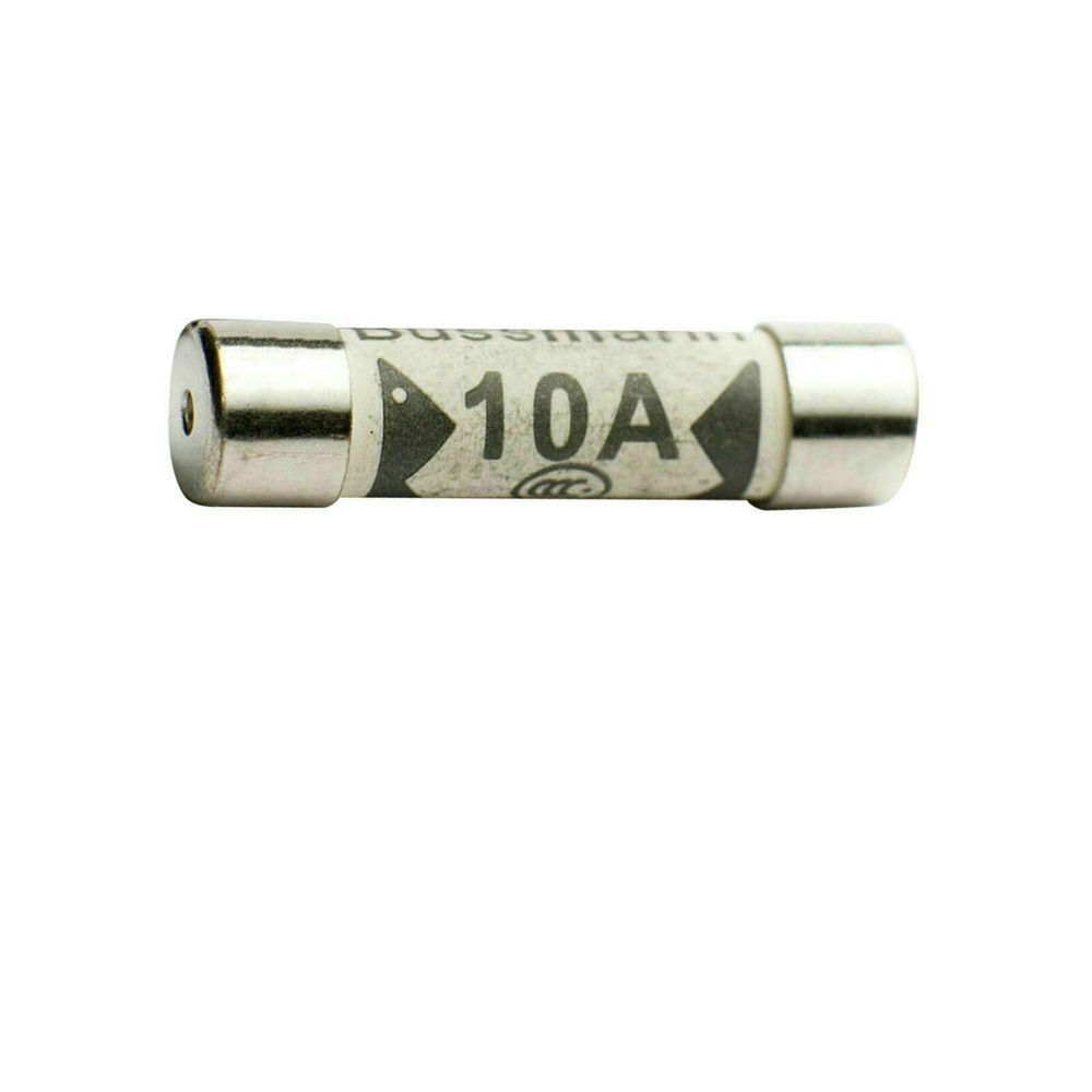 100PCS Ceramic 13AMP Plug Fuses Domestic Electric Household Cartridge ...