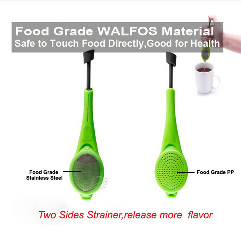 Tea Infuser Loose Tea Leafs Strainer Herbal Spice Silicone Filter ...