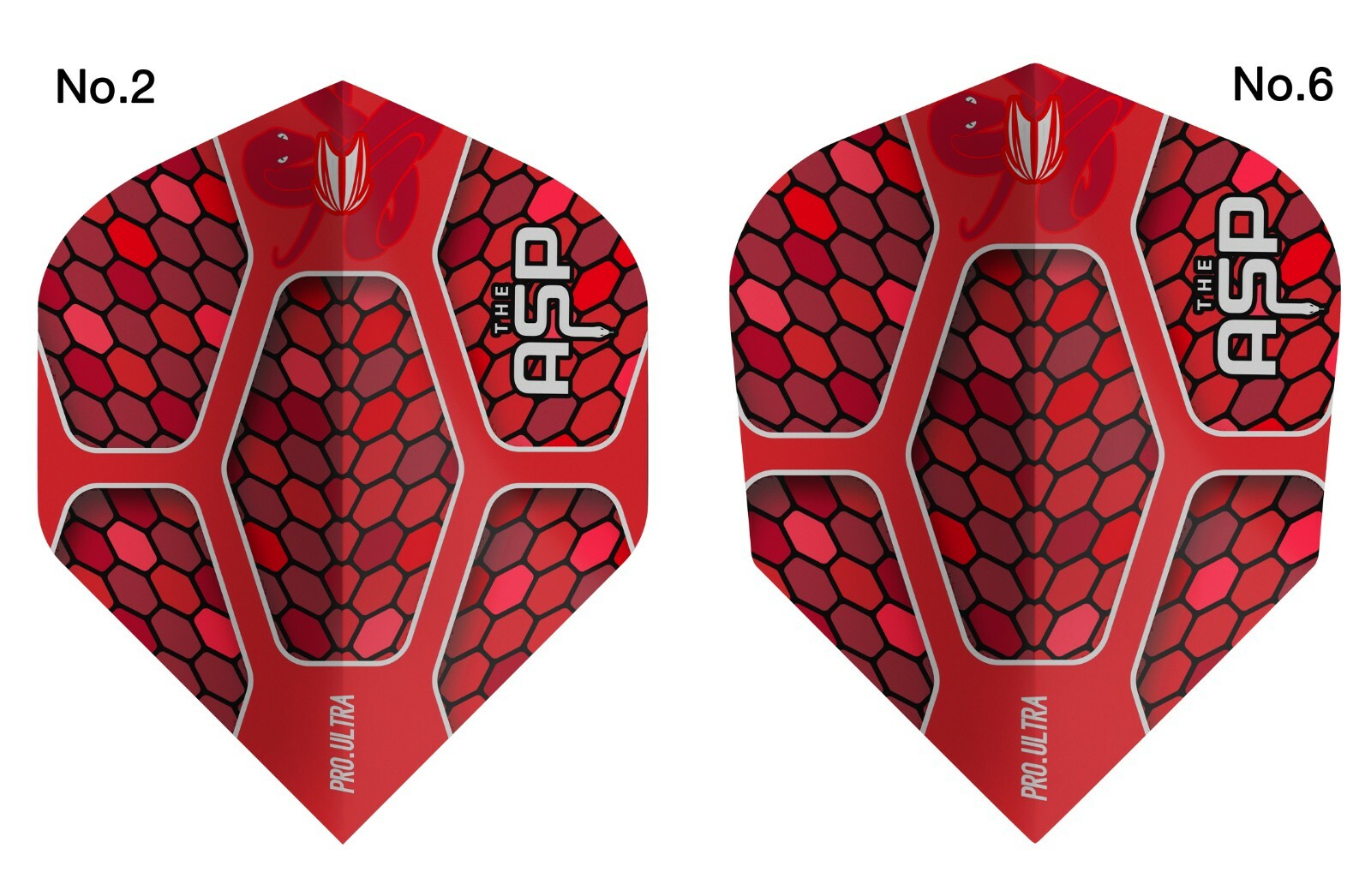 Target Nathan 'The Asp' Aspinall - Gen 1 - Pro.Ultra - No2 Dart Flights ...