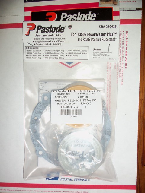 Paslode 219426 Premium Rebuild Kit for sale online | eBay