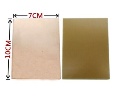 PCB Single Sided Copper Clad Plate DIY Laminate Circuit Board 11 03 ...