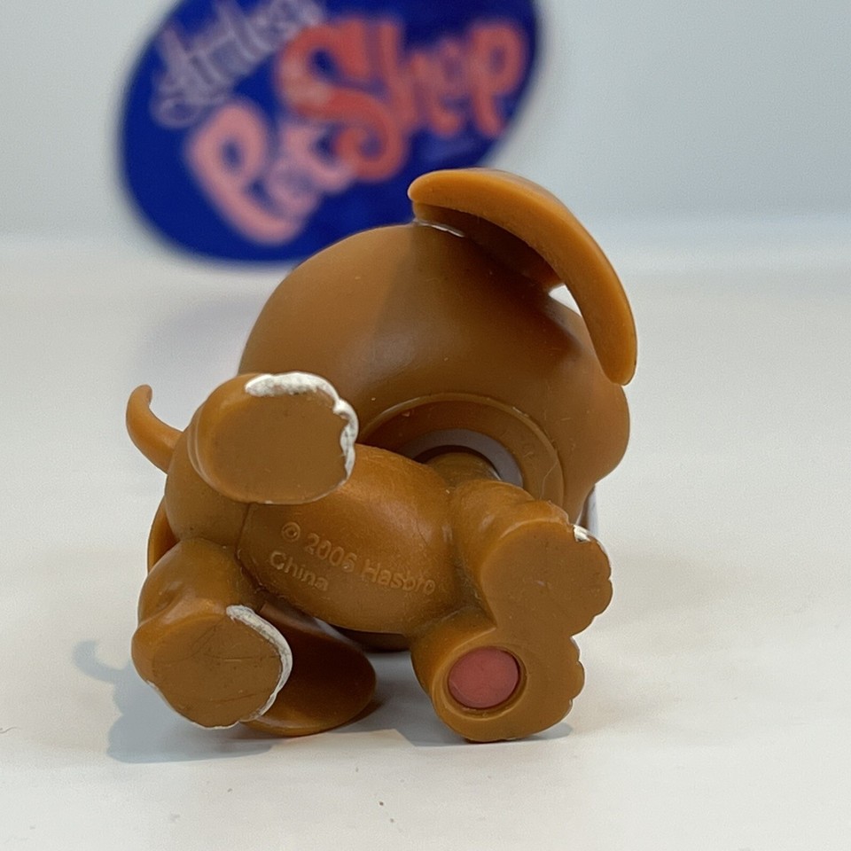 BASSET HOUND DOG #222 - Authentic Littlest Pet Shop - Hasbro LPS | eBay