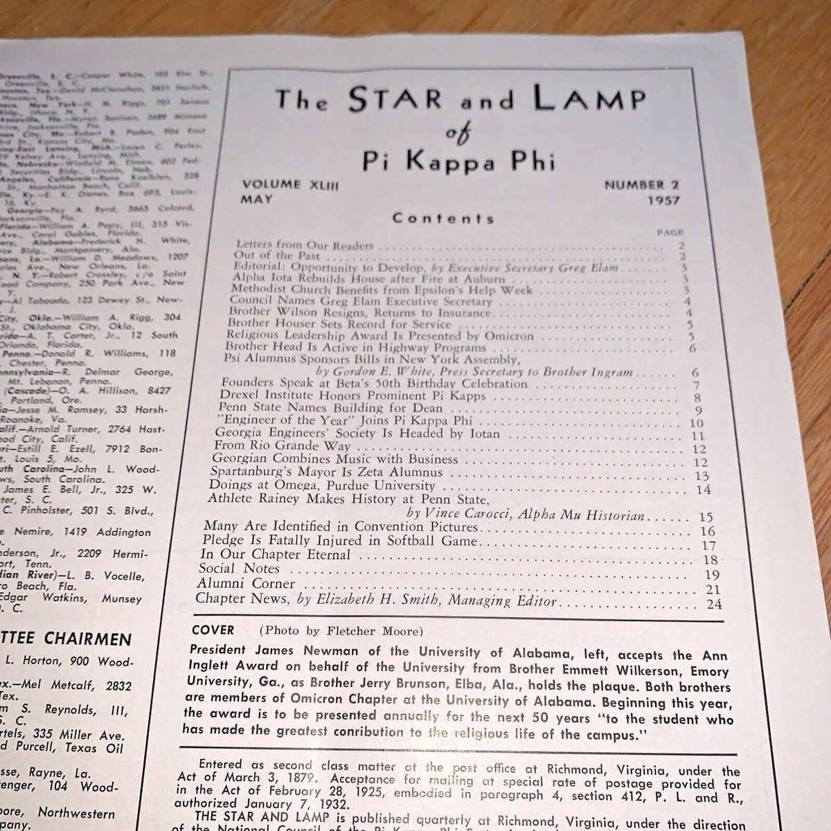 Pi Kappa Phi Lamp