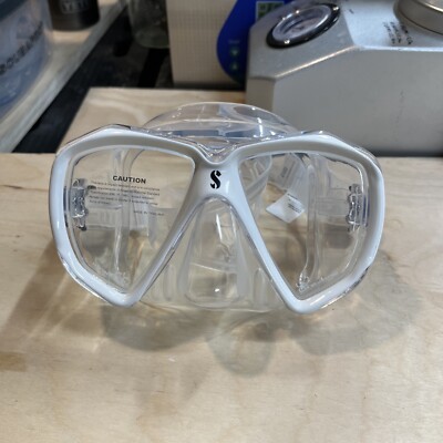 Scubapro Spectra Mask - White - Scuba Diving Snorkeling - OPEN BOX | eBay