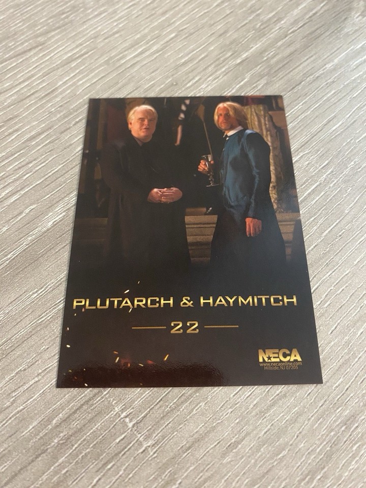 THE HUNGER GAMES - CATCHING FIRE - Card #22 - Plutarch & Haymitch | eBay
