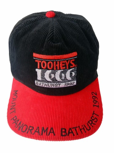 1992 Tooheys Bathurst 1000 V8 Supercars Vintage Corduroy Adult-Size Cap ...