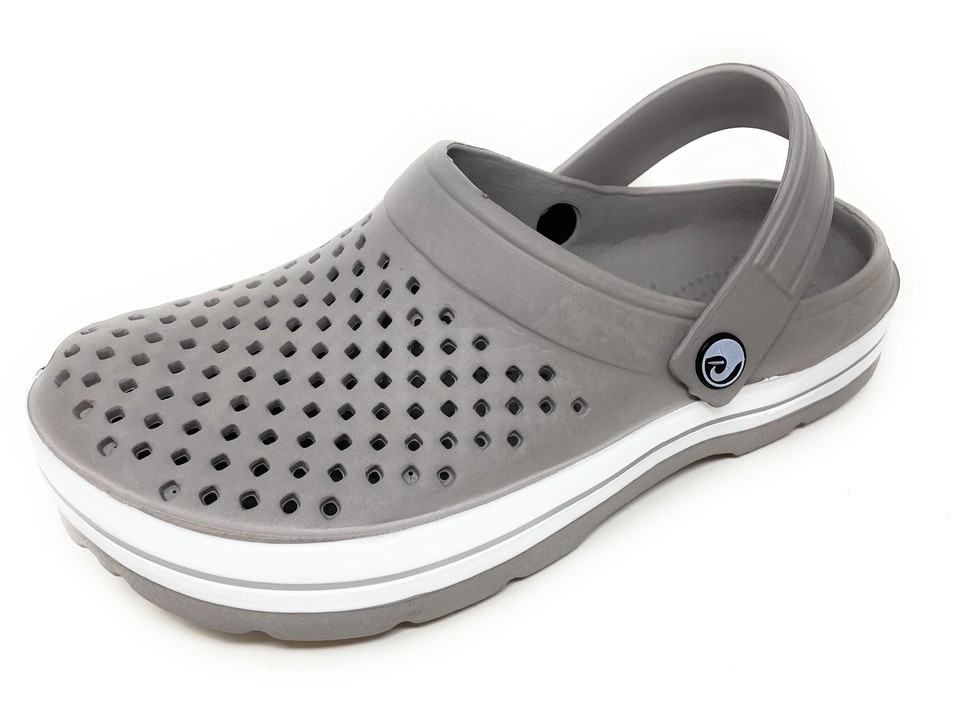 JEFFRICO Breathable Clogs for Men- Lightweight Slip-On Garden Nursing ...