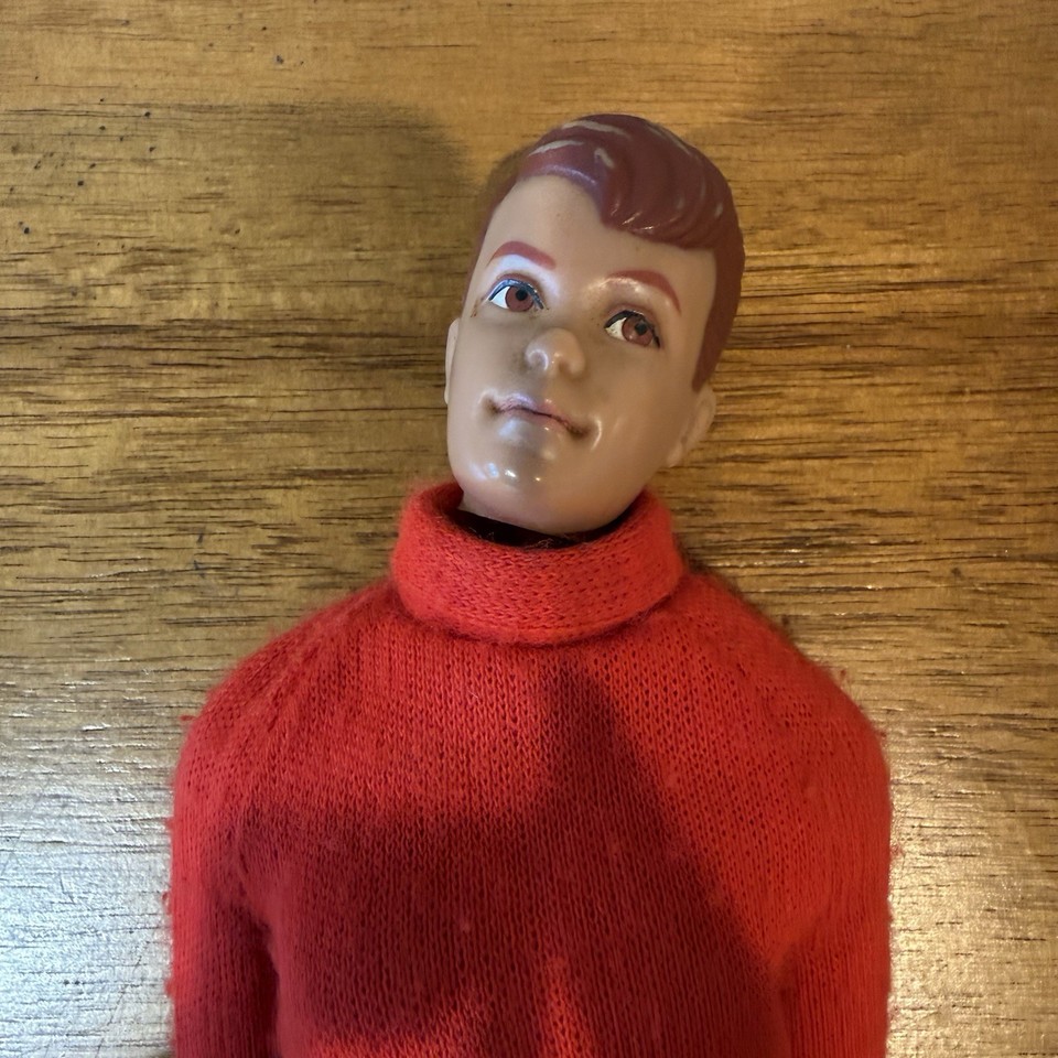 Mattel Allan Doll Ken Barbie's Friend, Vintage 1960s Straight Legs | eBay