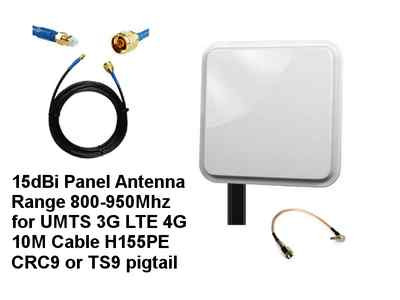 Mobile Broadband Antenna Huawei Aerial Booster 3G 4G LTE E398 E392 800 ...