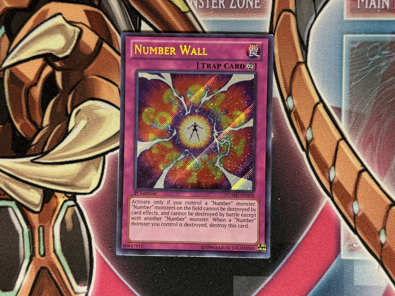 Yugioh Trap Card Number Wall NUMH-EN058 1st Ed Secret Rare | eBay