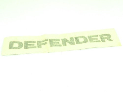 Genuine New LAND ROVER BRUNEL DEFENDER REAR DECAL Boot Emblem For 2007 ...