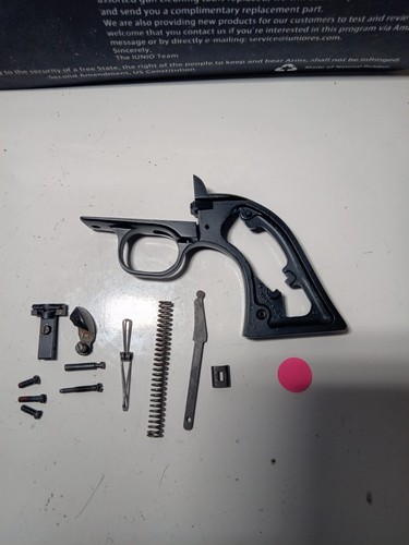 RUGER NEW MODEL SINGLE SIX 22LR BACK STRAP REAR SIGHT&MORE | eBay