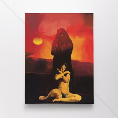 Vampirella Poster Canvas Vampire Comic Book Cover Art Print #042 | eBay