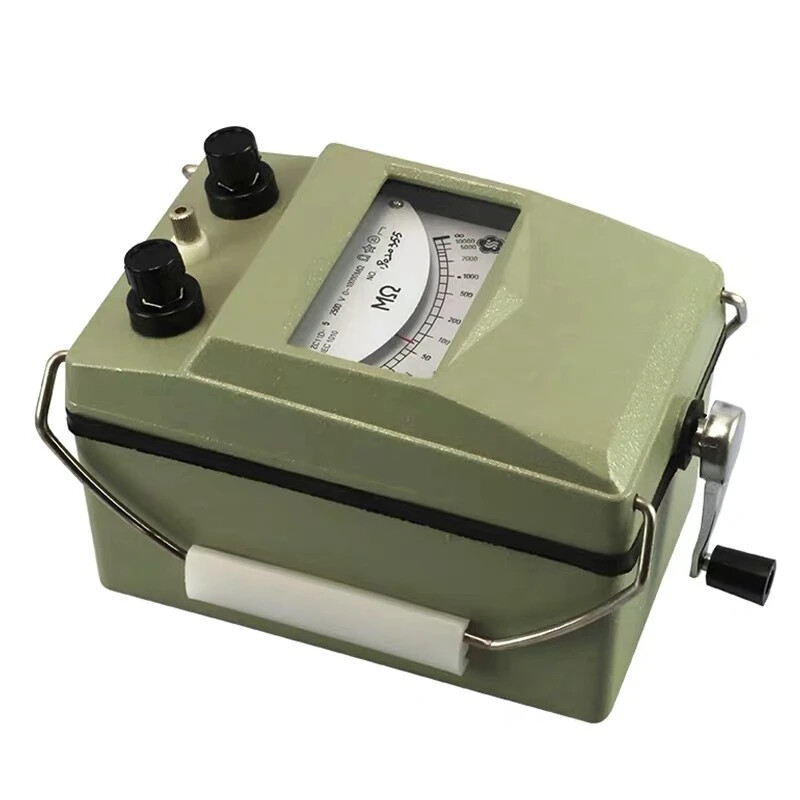Megohmmeter Hand Electrician Shake Table 2500V Insulation Resistance ...