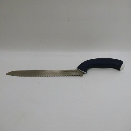 Tupperware E-Series #41585 Bread Knife With Blue and White Handle | eBay