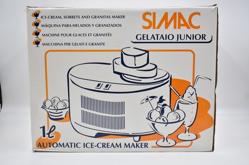 Simac IL Gelataio Junior Gelato Maker Ice Cream NEW | eBay
