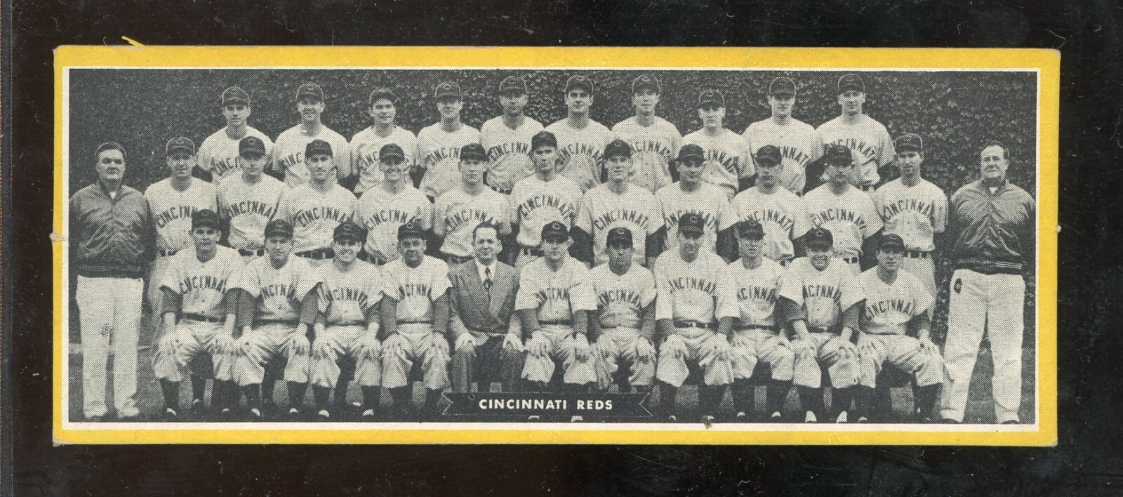 1951 Topps Teams #4B Cincinnati Reds Team Card Very Rare. | eBay