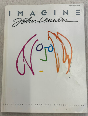 John Lennon Imagine Motion Picture Piano Vocal Guitar Songbook | eBay