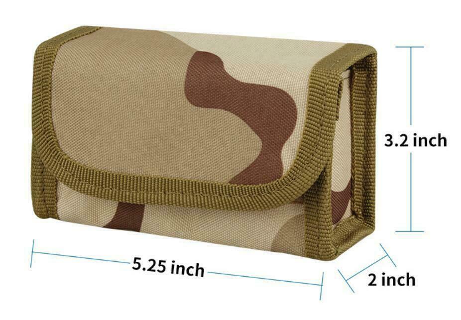 10 Rounds 12/20 GA Belt Waist Bag Tactical Molle Shotgun Shell Ammo ...