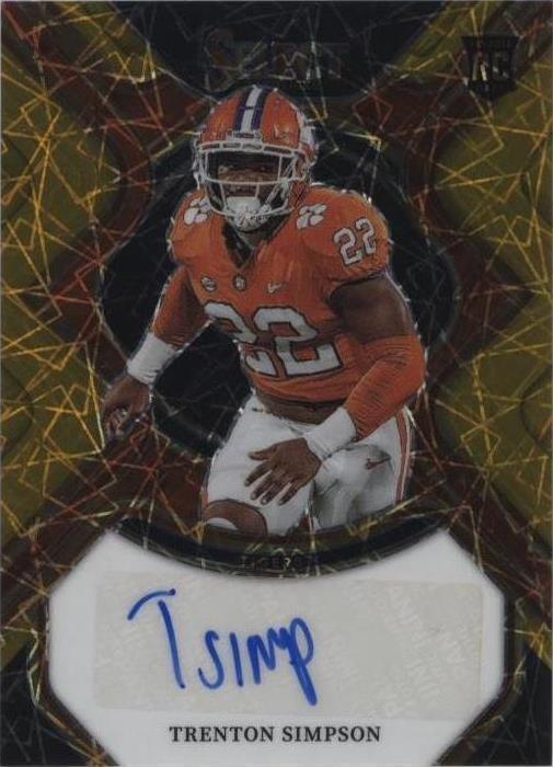 2023 Panini Select Draft Picks - Rookie Signatures Trenton Simpson #RS ...