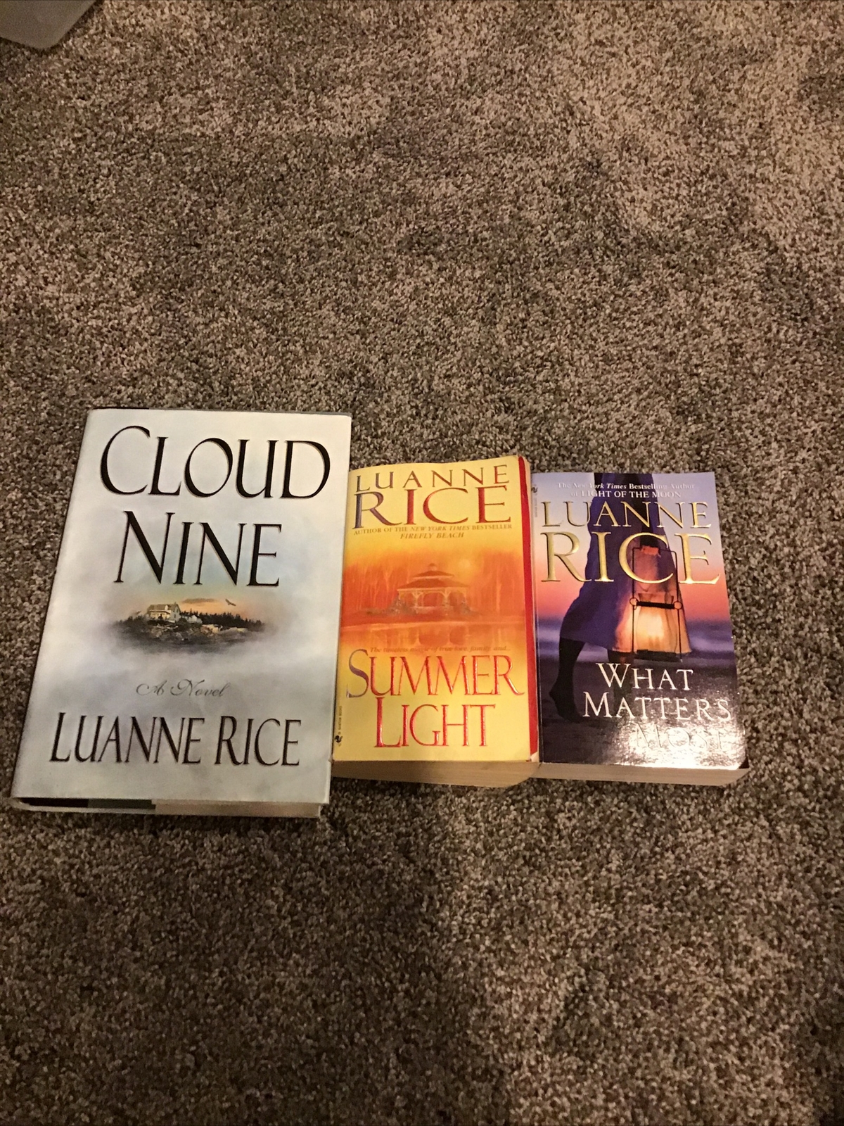 Luanne Rice - Lot of 3 Books - 1 Hardcover And 2 Paperbacks | eBay