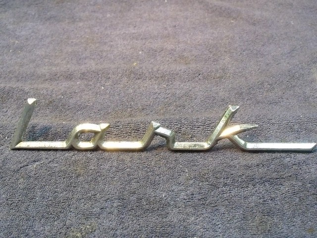 1960 Studebaker Lark TT Twin Traction Fender Trim Emblem in Good for ...