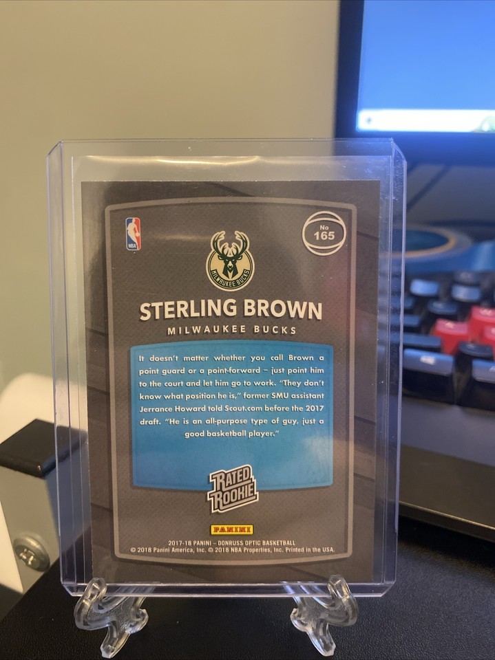 2017-18 Panini Donruss Optic Rated Mega Box Red/Yellow Sterling Brown ...