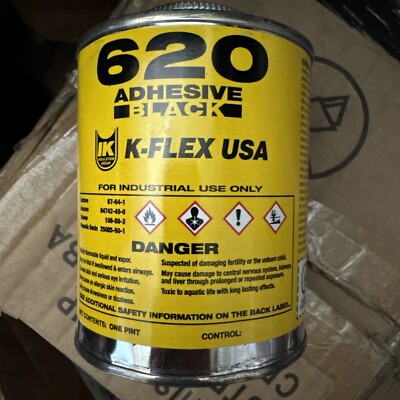 K-Flex USA 620 Adhesive Black One Pint | eBay