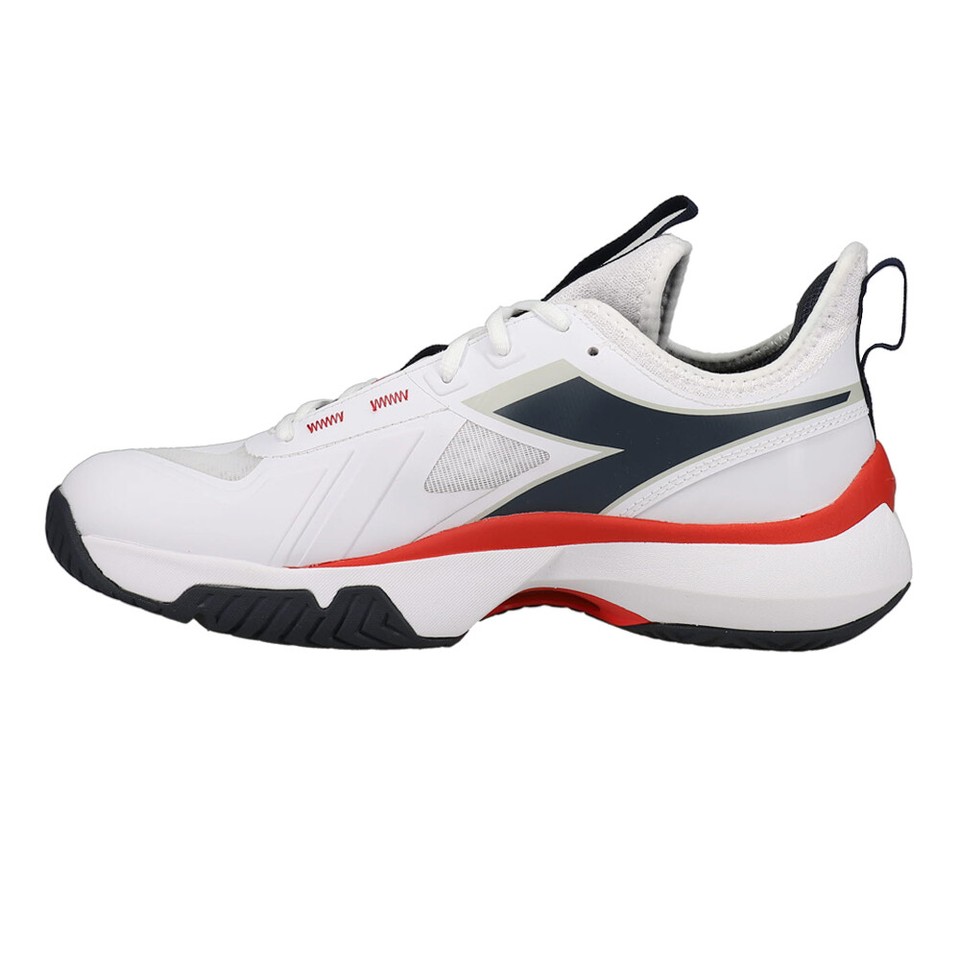 Diadora Finale Ag Tennis Mens White Sneakers Athletic Shoes 179359 ...