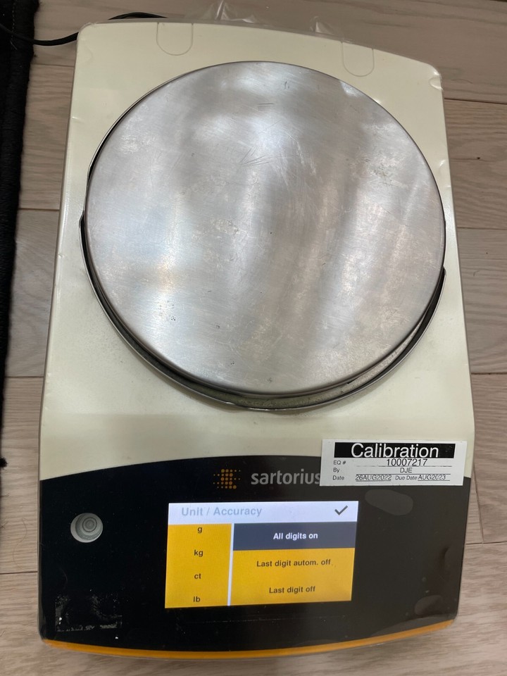 Sartorius Quintix 2101-1S Lab Balance 2100x0.1g, Jewelry Scale, Touch ...