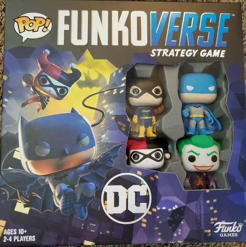 New PoP! FUNKOverse The Strategy Game: DC Comics 100 Batman, Joker ...