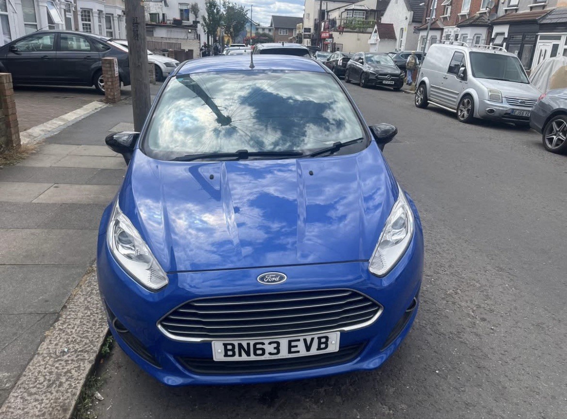 2013 Ford Fiesta Zetec 1.25 Petrol 5 Door Hatchback Blue | eBay UK