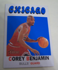 Corey Benjamin Chicago Bulls Guard 2001 Topps Card #200 | eBay