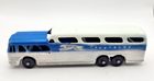 Vintage Tootsie Toy 7" Diecast Greyhound Scenicruiser Bus 1950s 3-tone ...