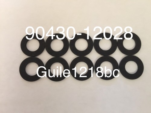 NEW 10PC TOYOTA DRAIN PLUG WASHER GASKETS 90430-12028 red or black | eBay