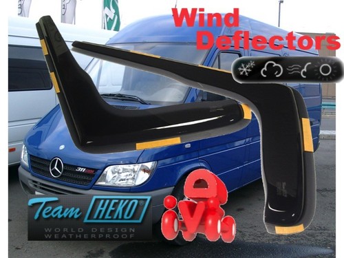 For Mercedes Sprinter 1995 - 2006 Wind deflectors 2.pc HEKO 23213 | eBay UK