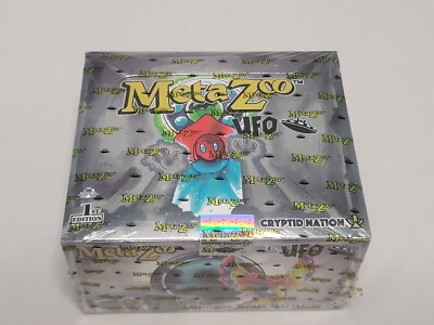 MetaZoo UFO 1st Edition booster box SEALED TCG Cryptid Nation UFOFE 36 ...