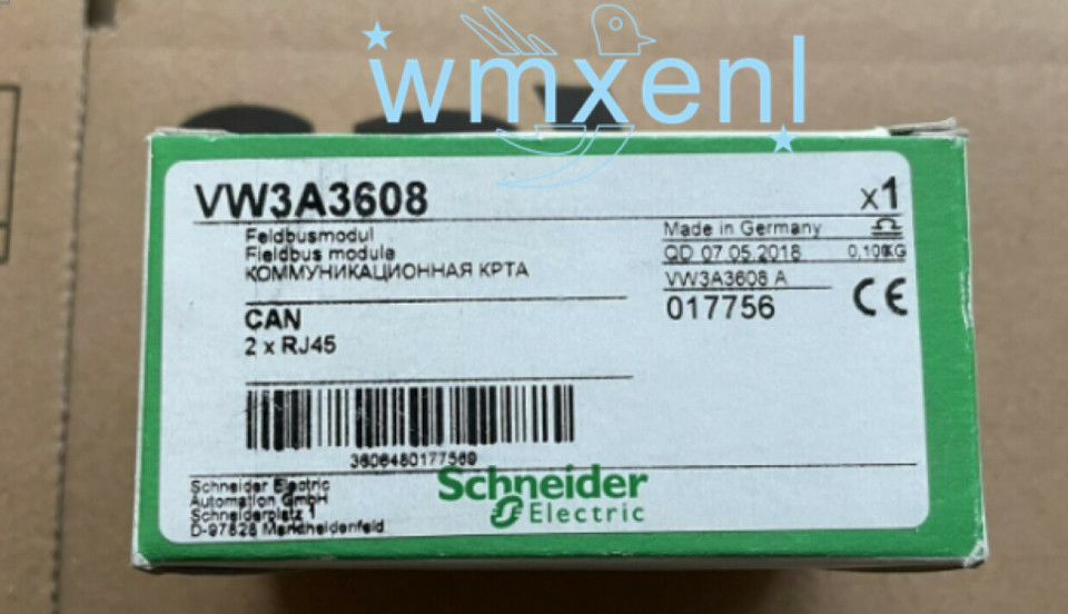 New VW3A3608 IN BOX Schneider inverter CANopen communication adapter ...